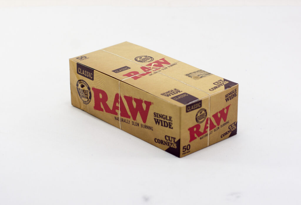 RAW Classic Single Wide Cut Corners 0265 » Green Panther
