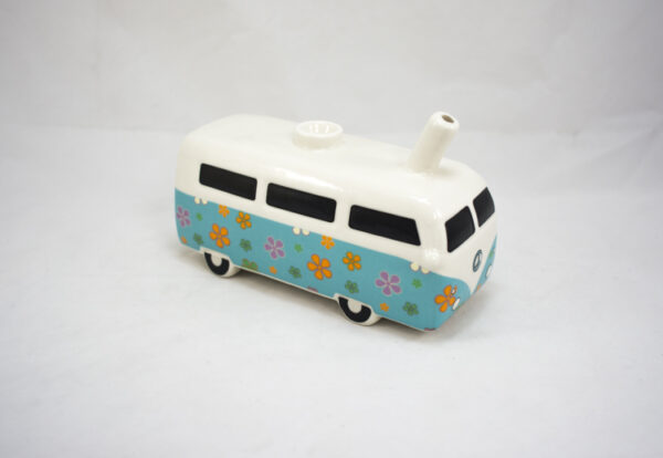 Vintage Bus Novelty Pipe » Green Panther