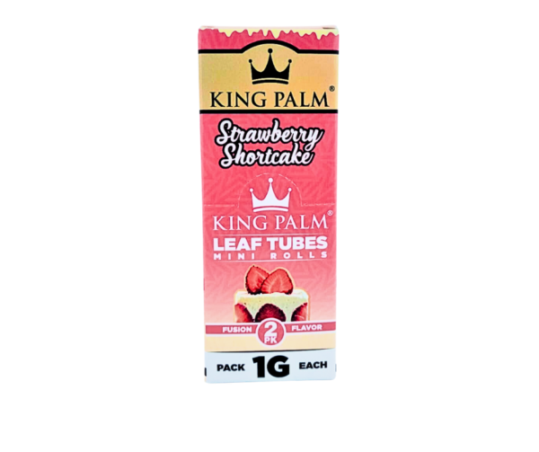 King Palm Strawberry Shortcake Fusion flavor squeeze & pop mini rolls ...